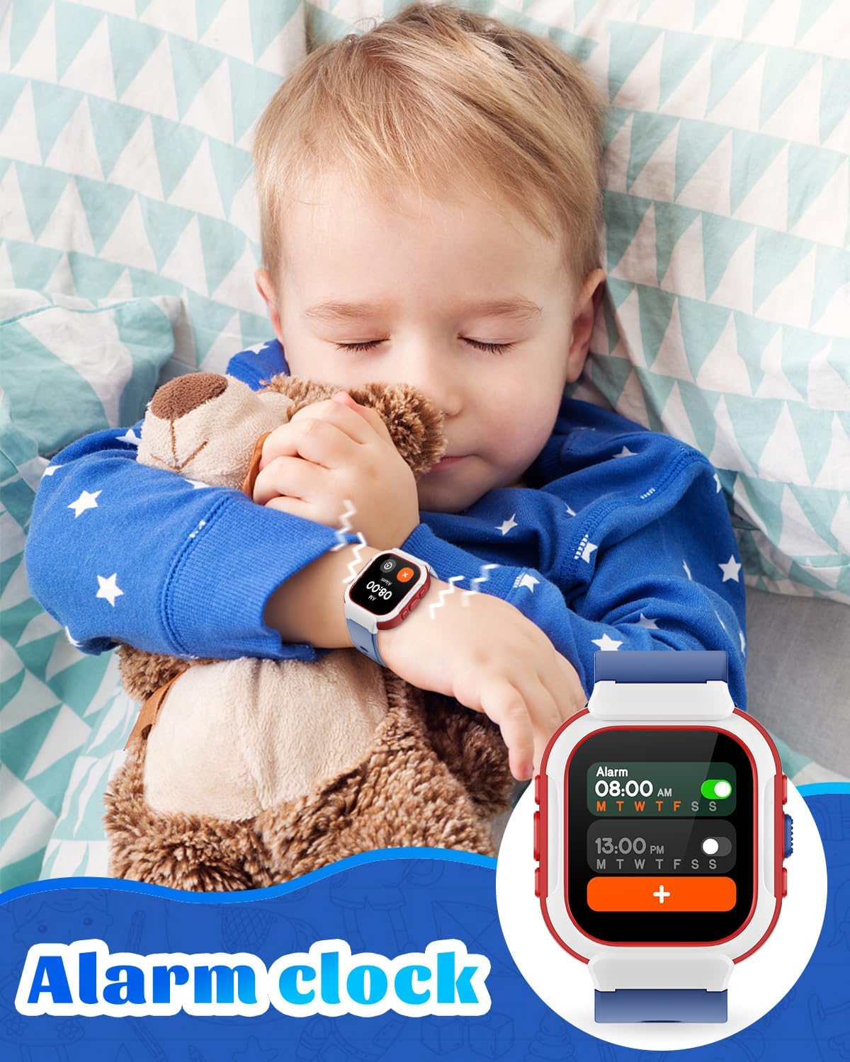 Детски смарт часовник Cloudpoem Smart Watch Children's Blue