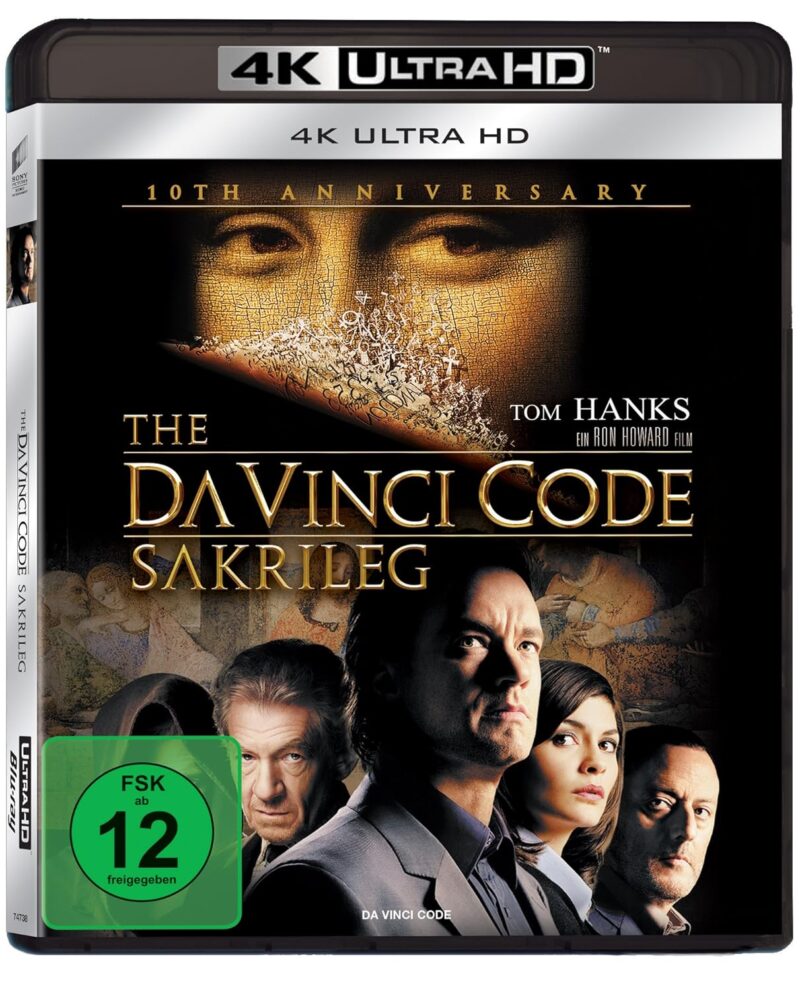 The Da Vinci Code (Шифърът на Леонардо) 4K ULTRA HD Blu-Ray