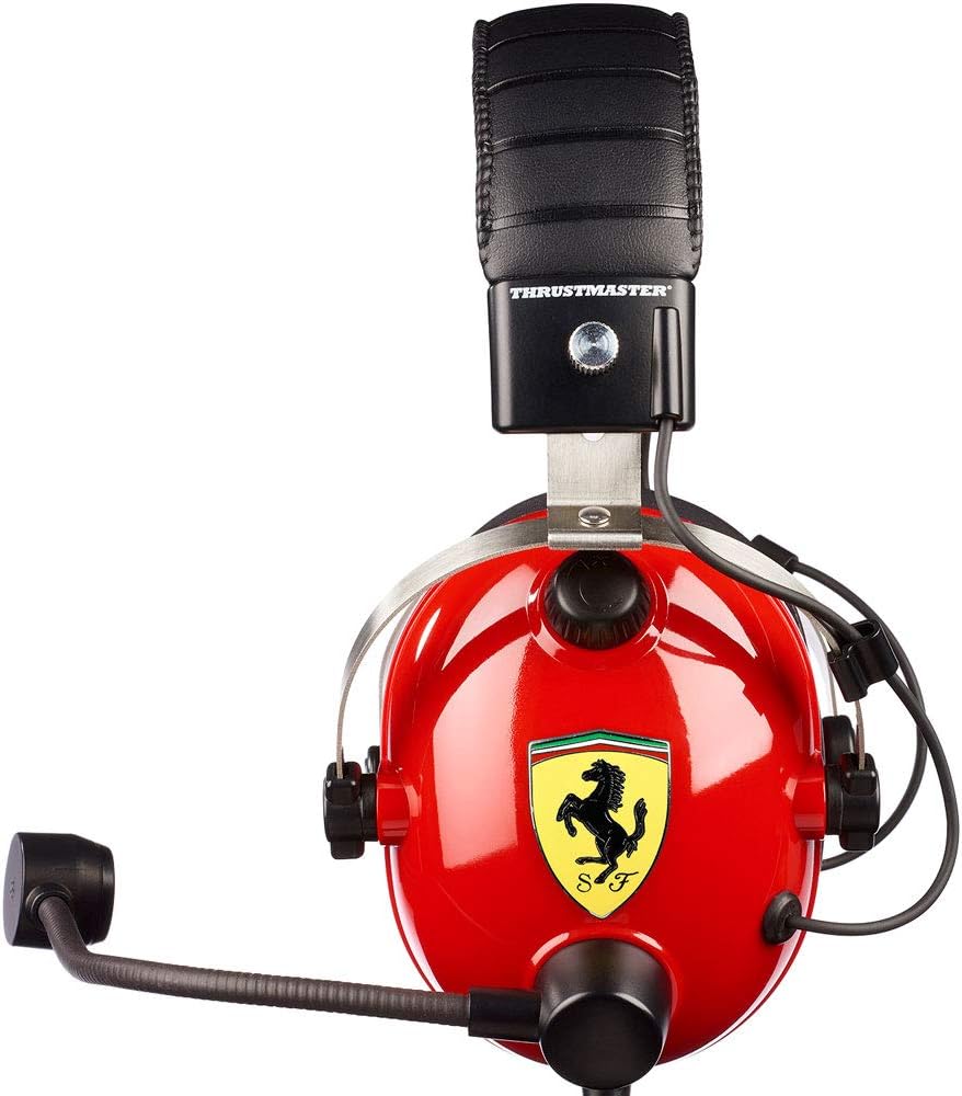 Геймърски слушалки Thrustmaster T.Racing Scuderia Ferrari Edition-DTS ...