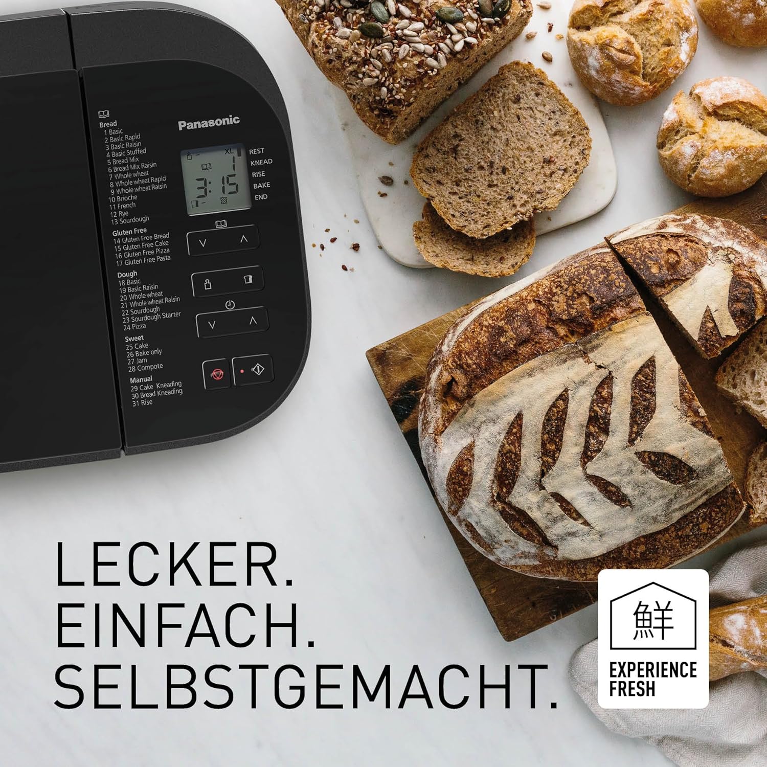 Хлебопекарна Panasonic SD-YR2550 Premium Fully Automatic Bread Maker